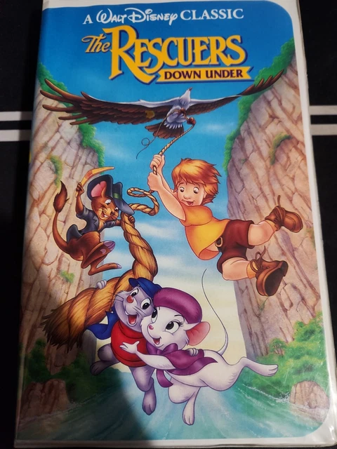 THE RESCUERS DOWN Under (VHS, 1991) £1.72 - PicClick UK