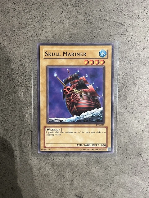 CARTE CARD YU-GI-OH Konami 1996 Edition Skull Mariner PSV-092 Très Bon État En EUR 1,90 ...