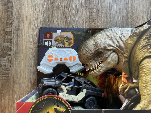 JURASSIC WORLD REBIRTH Track N Chomp Distortus Rex Remote Control IN ...
