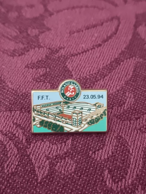 PIN'S PINS PIN Enamel 18 Arthus Bertrand TENNIS Roland Garros "F.F.T" EUR 7,90 - PicClick IT