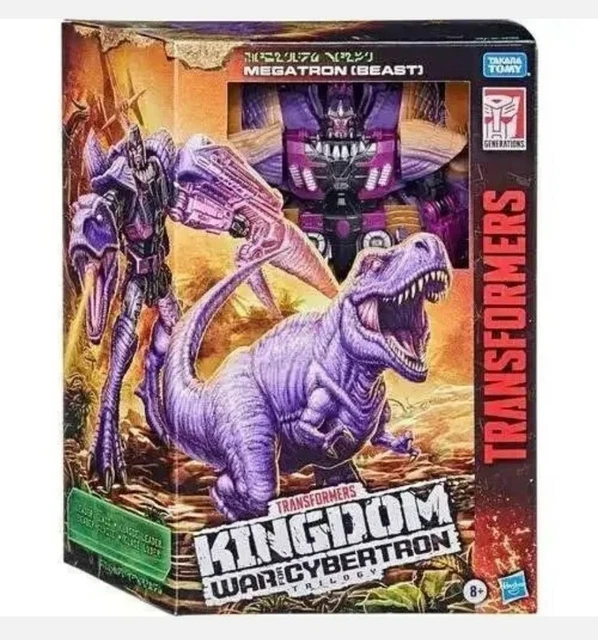 TRANSFORMERS WFC KINGDOM MEGATRON T REX beast wars mega rare!!! EUR 89 ...