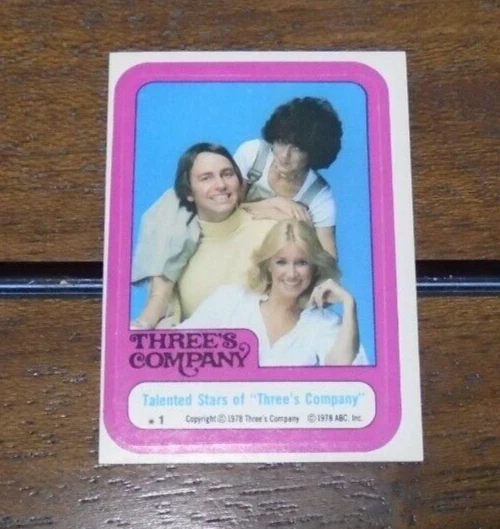 THREE'S COMPANY TV Photos Sticker # 1 ( Chrissy ) # (Jack ) (Janet ...
