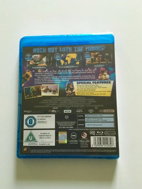 ALVIN AND THE Chipmunks - Rock Hero Edition (Blu-ray, 2009) EUR 1,18 ... ALVIN AND THE Chipmunks - Rock Hero Edition (Blu-ray, 2009) EUR 1,18 ...