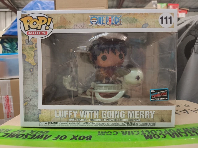 FUNKO POP! RIDES Luffy With Going Merry One Piece NYCC 2022 Official ...