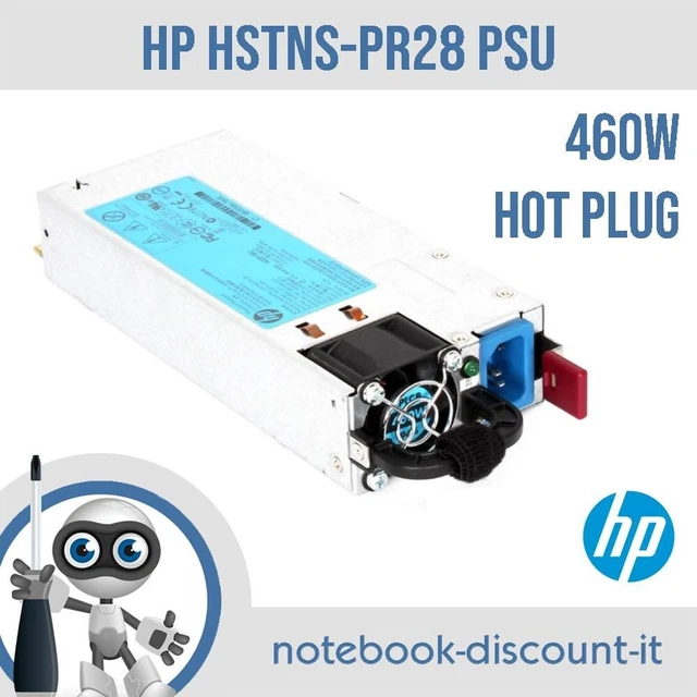 PSU HP HSTNS-PR28 460W ProLiant DL360/380 G8 643931-001 643954-301 ...