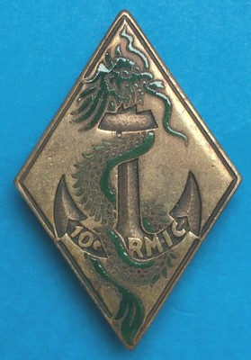 INSIGNE - 22ÈME Régiment d'Infanterie Coloniale - DRAGO 1944 1945 EUR 85,75 - PicClick IT