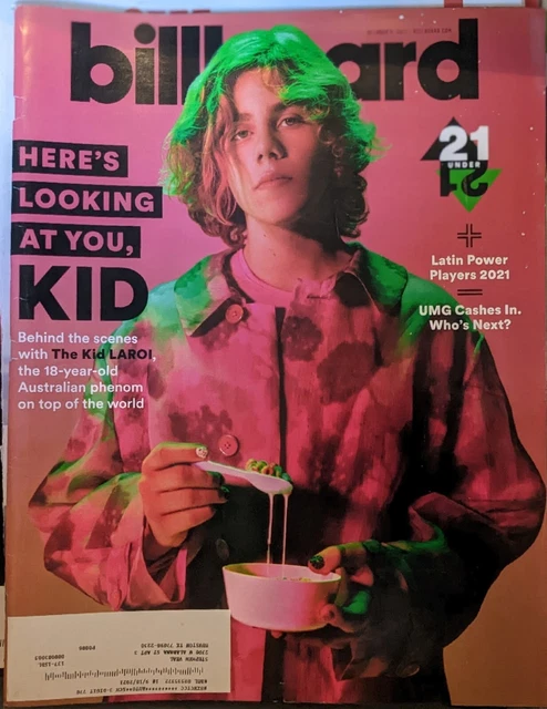 BILLBOARD MAGAZINE KID LAROI On Top Of The World October 9, 2021 ...