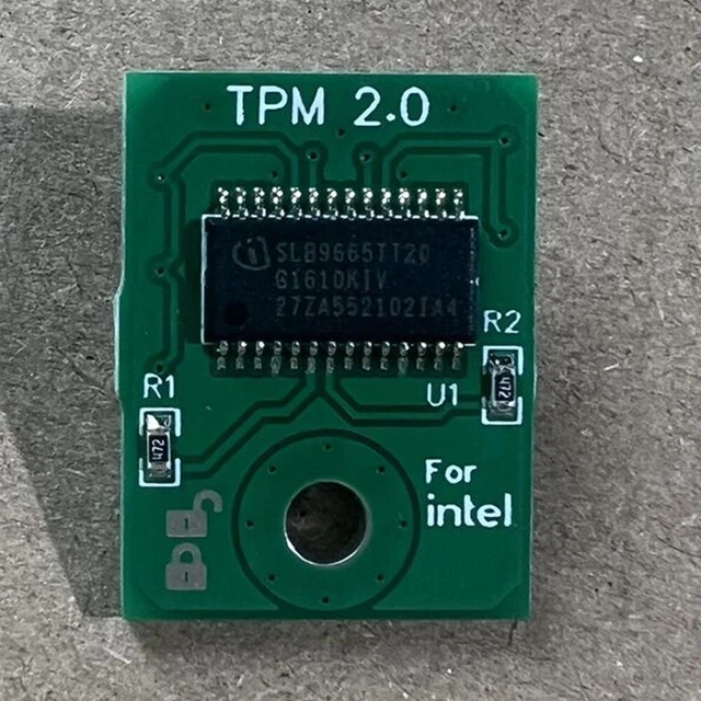 TPM 2.0 MODULE For Intel Trusted Platform Module 14 Pin Motherboard ...
