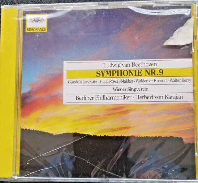 BEETHOVEN: SYMPHONIE NR. 9 von Herbert Von Karajan, B. CD | Neu und OVP! EUR 1,59 - PicClick DE