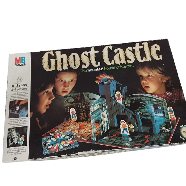 VINTAGE GHOST CASTLE Board Game. Mb 1985. £14.99 - PicClick UK