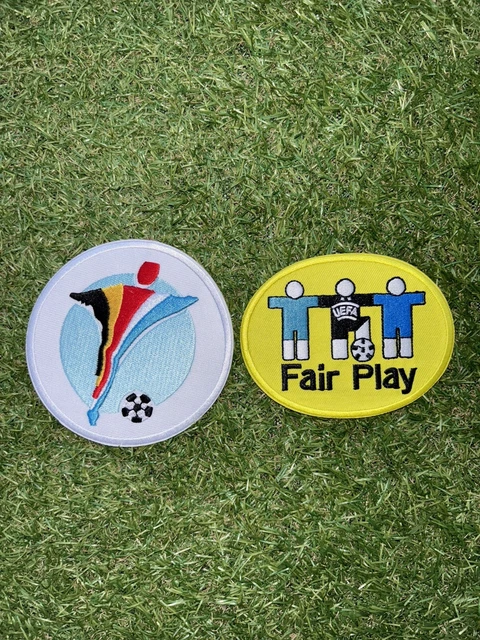 EURO 2000 PATCH Badge maillots foot + Patch Fair Play France Italie ...