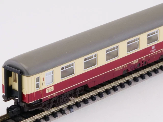 FLEISCHMANN 8160 TEE Compartment Car 1st Class Lighting Gauge N 1706-04 ...