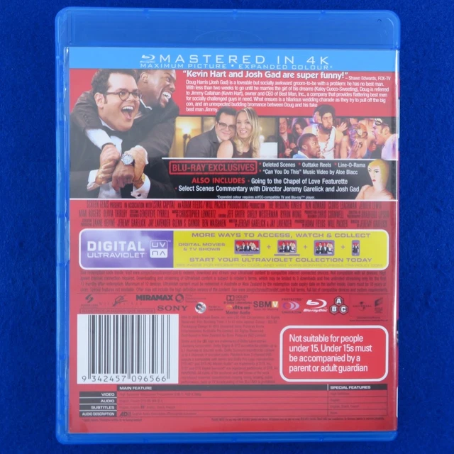 THE WEDDING RINGER - Kevin Hart - Blu Ray - Fast Postage !! £6.33 ...