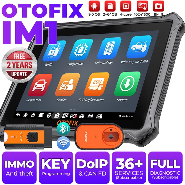 2025 OTOFIX IM1 PRO OBD2 Diagnóstico Sistema Completo Programación claves IMMO EUR 749,00 ...