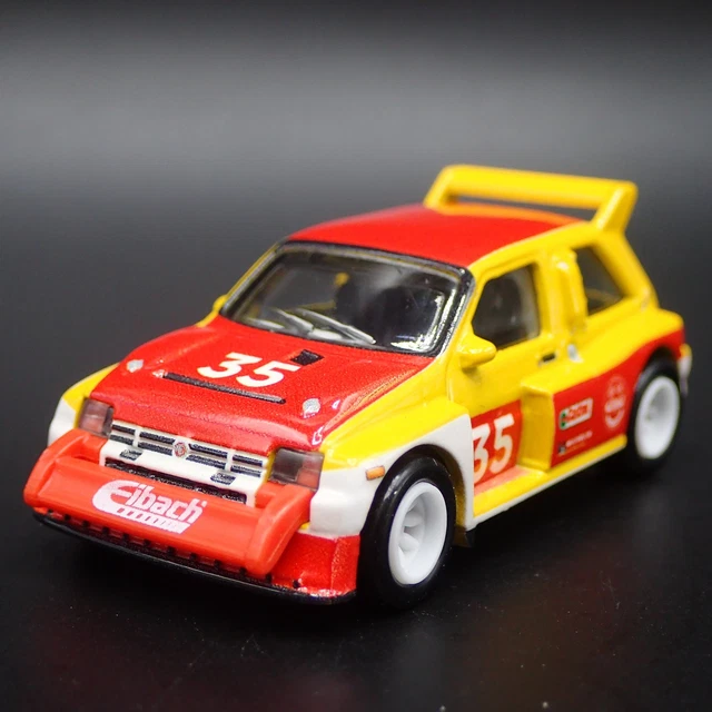 MG METRO 6R4 Castrol Auto da Corsa Raro 1:64 Collezione Diorama ...