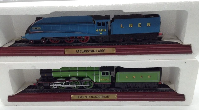 LNER &FLYING SCOTSMAN& & A4 Class "Mallard" Display Model Locomotives ...