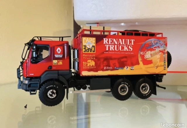 CAMION RENAULT TRUCKS Cape To Cape Kerax Rallye Raid Eligor Rare Dakar ...