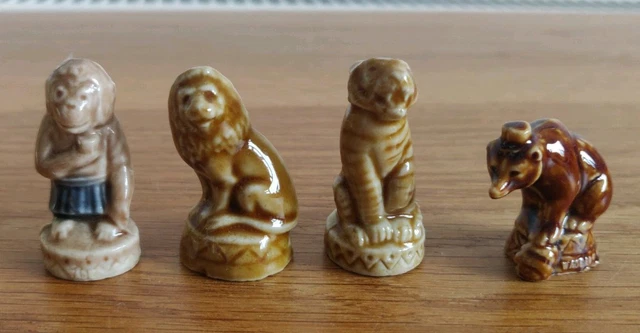 4 WADE WHIMSIES Circus Animals Bear Lion Tiger Monkey £4.90 - PicClick UK