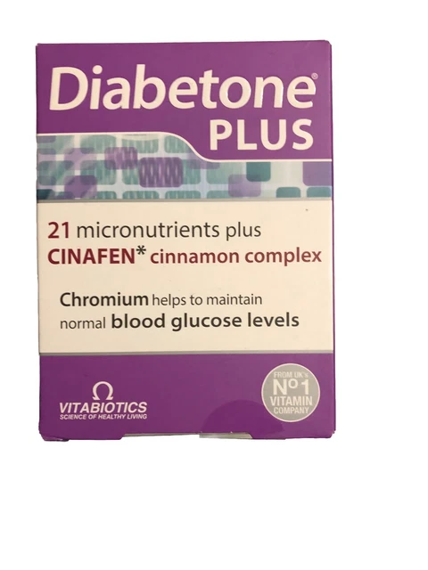 VITABIOTICS - DIABETONE PLUS - 84 TABLETS.Exp : 07/2025 £13.00 ...