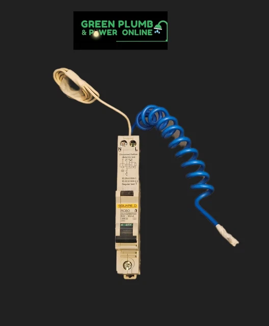 SQUARE D RCBO 32 Amp 30mA Type B 32A SQOR KQ Loadcentre Qwikline ...
