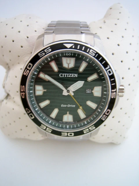 CITIZEN ECO DRIVE Watch Mens Aw1526-89X Stainless Steel Bracelet Diver ...