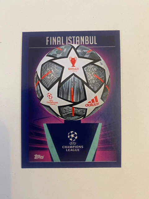 TOPPS UEFA CHAMPIONS League 2023/2024 Sticker UCL Adidas Starball No ...