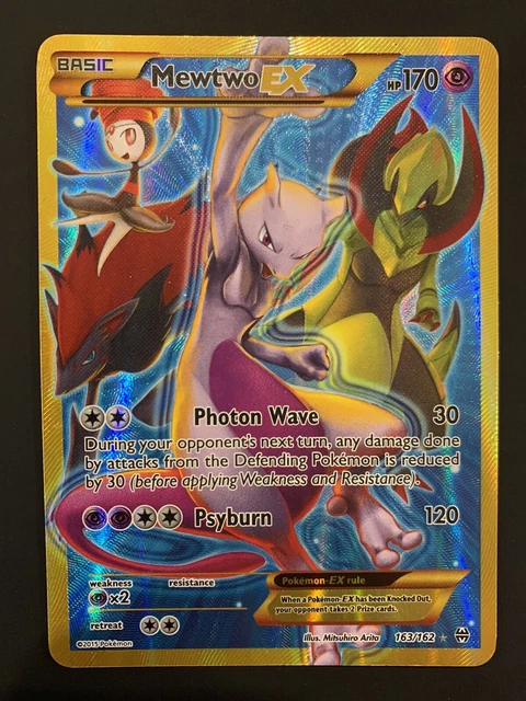 MEWTWO EX FULL Art Secret Rare XY Breakthrough 163/162 EUR 14,28 ...