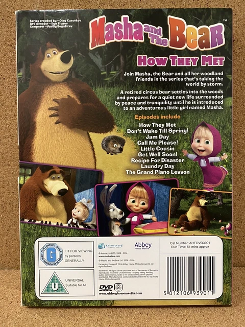 MASHA AND THE Bear - How They Met First Time on DVD EUR 4,55 - PicClick FR