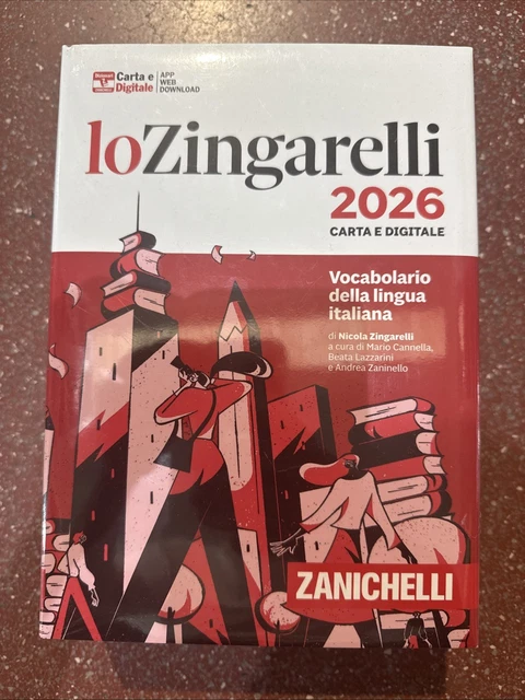 ZINGARELLI 2026. VOCABOLARIO Della Lingua Italiana - Zingarelli Nicola ...