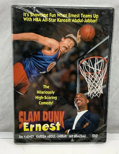 SLAM DUNK ERNEST~COMEDY DVD 1995 Movie~Jim Varney~Kareem Abdul-Jabar ...