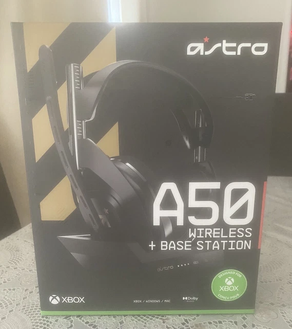 ASTRO A50 WIRELESS + Base Station Black And Gold for PlayStation PC ...
