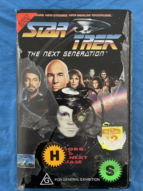 STAR TREK: THE Next Generation (2 Episodes) (1987) Vhs (Ex-Rental) *Oop Rare! $89.99 - PicClick AU