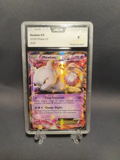 CARTE POKÉMON MEWTWO EX XY107 Holo Ultra Rare 2016 PCA 9 EUR 59,90 ...