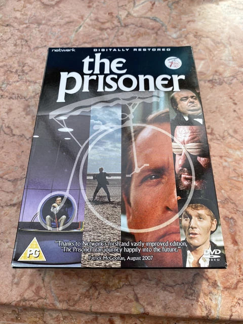 THE PRISONER THE Complete Series 2014 Patrick McGoohan 7 DVDs & Book ...