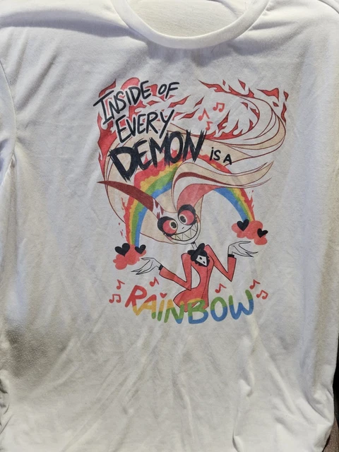 INSIDE OF EVERY Demon Is A Rainbow Charlie Morningstar Hazbin Hotel T ...