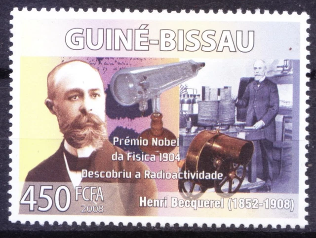 HENRI BECQUEREL LAURÉAT du prix Nobel de physique, radioactivité ...