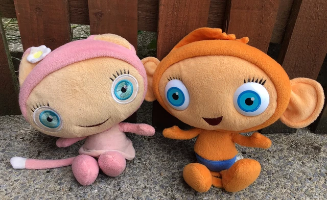 WAYBULOO TALKING PINK De Li Soft Toy Cbeebies 12” Plush And Yojojo ...