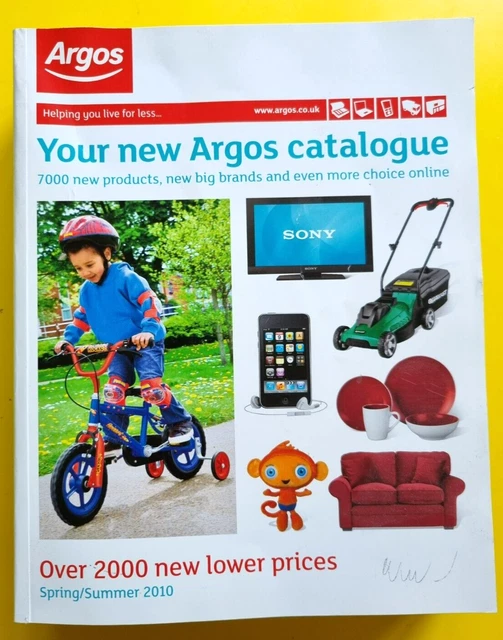 ARGOS CATALOGUE - Spring/Summer 2010, Rare Collector's Item, Very Good ...