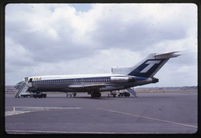 35 MM AIRCRAFT SLIDE VH-TJD Boeing 727 Trans-Australia Airlines DATED ...