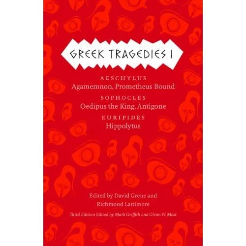 GREEK TRAGEDIES 1: Aeschylus: Agamemnon, Prometheus Bou - Paperback NEW ...