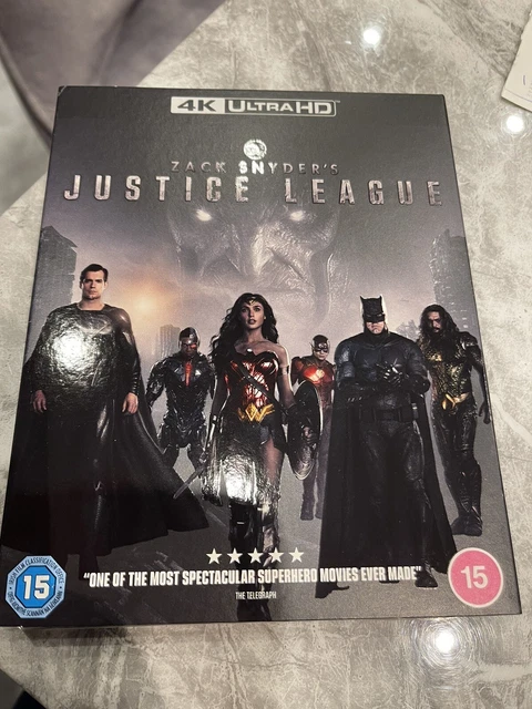 ZACK SNYDERS JUSTICE League - 4K Ultra HD & Blu Ray + Slip Sleeve - NEW SEALED EUR 23,28 ...