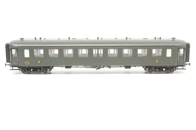 REE MODELES VB-271 SNCF B9myfi 2nd Class ex C9yfi, Green Livery, Green ...