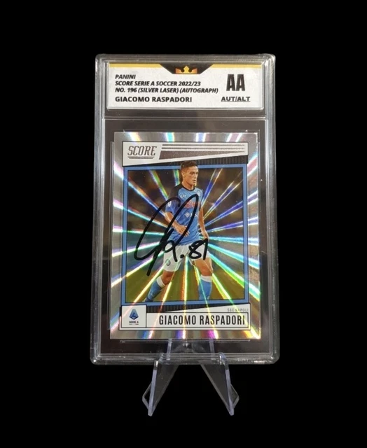 RASPADORI AUTOGRAFO FIRMA signed firmata Certificata Autentificata ...