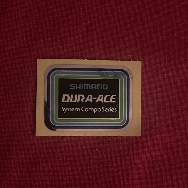 VINTAGE NEW-OLD-STOCK ORIGINAL SHIMANO DURA-ACE Sticker Frame Decal ...