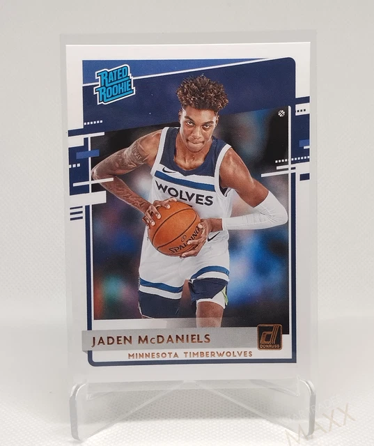 2020 JADEN MCDANIELS #239 Panini Donruss Rated Rookie Timberwolves Nba ...