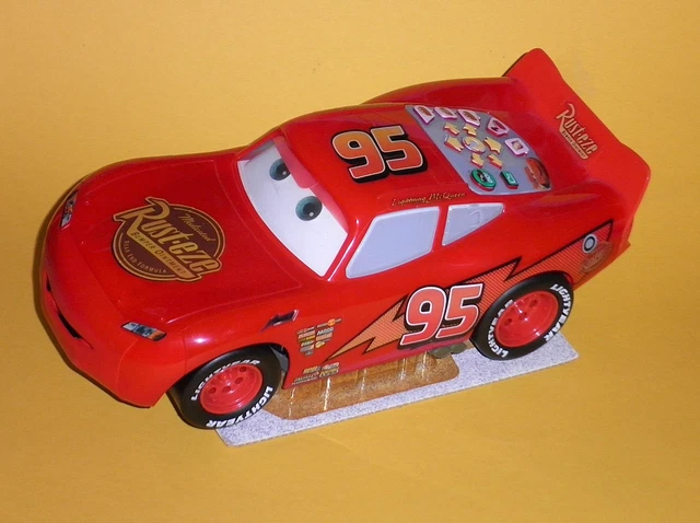 DISNEY PIXAR CARS 2006 FAST TALKIN LIGHTNING MCQUEEN: groß, spricht ...
