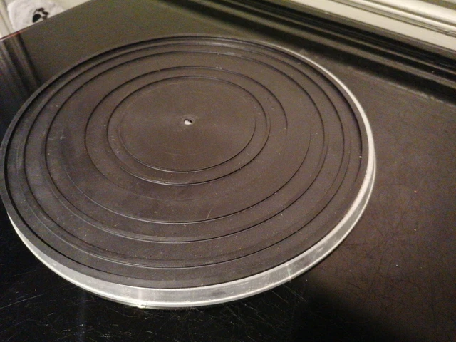 SONY PS-LX22 TURNTABLE Platter And Rubber Mat Replacement Genuine Part ...