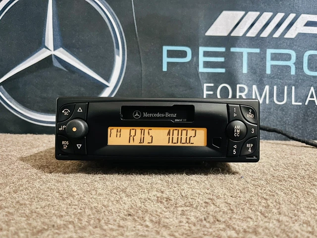 ORIGINAL MERCEDES-BENZ BECKER BE6044 Car Radio RDS Cassette Player $134 ...