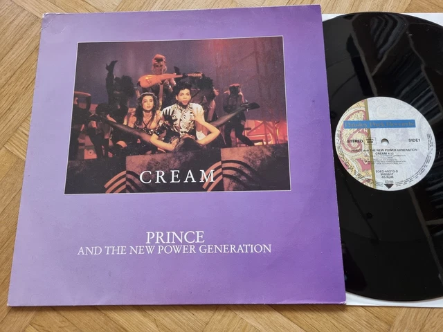 PRINCE AND THE New Power Generation - Cream 12'' Vinyl Maxi Europe EUR ...