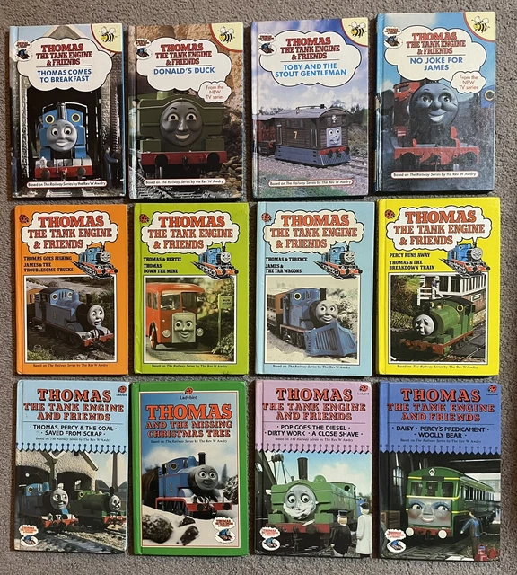 VINTAGE THOMAS THE Tank Engine And Friends Books X 12 Ladybird & Buzz ...